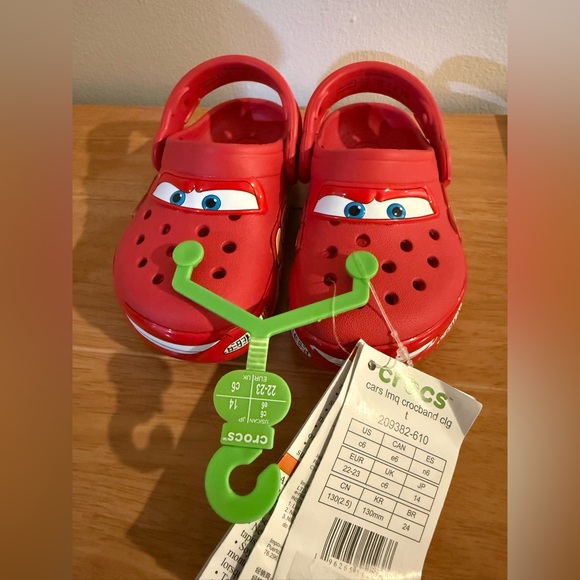 CROCS | Shoes | Crocs Red Kids Clogs Lightning Mcqueen | Poshmark